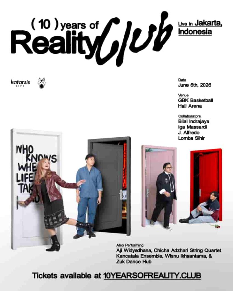 Rayakan 10 Tahun Berkarya, Reality Club Hadirkan Konser dengan